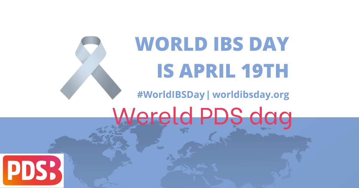 Wereld PDS dag (World IBS day) 2024 - Prikkelbare Darm Syndroom Belangenorganisatie